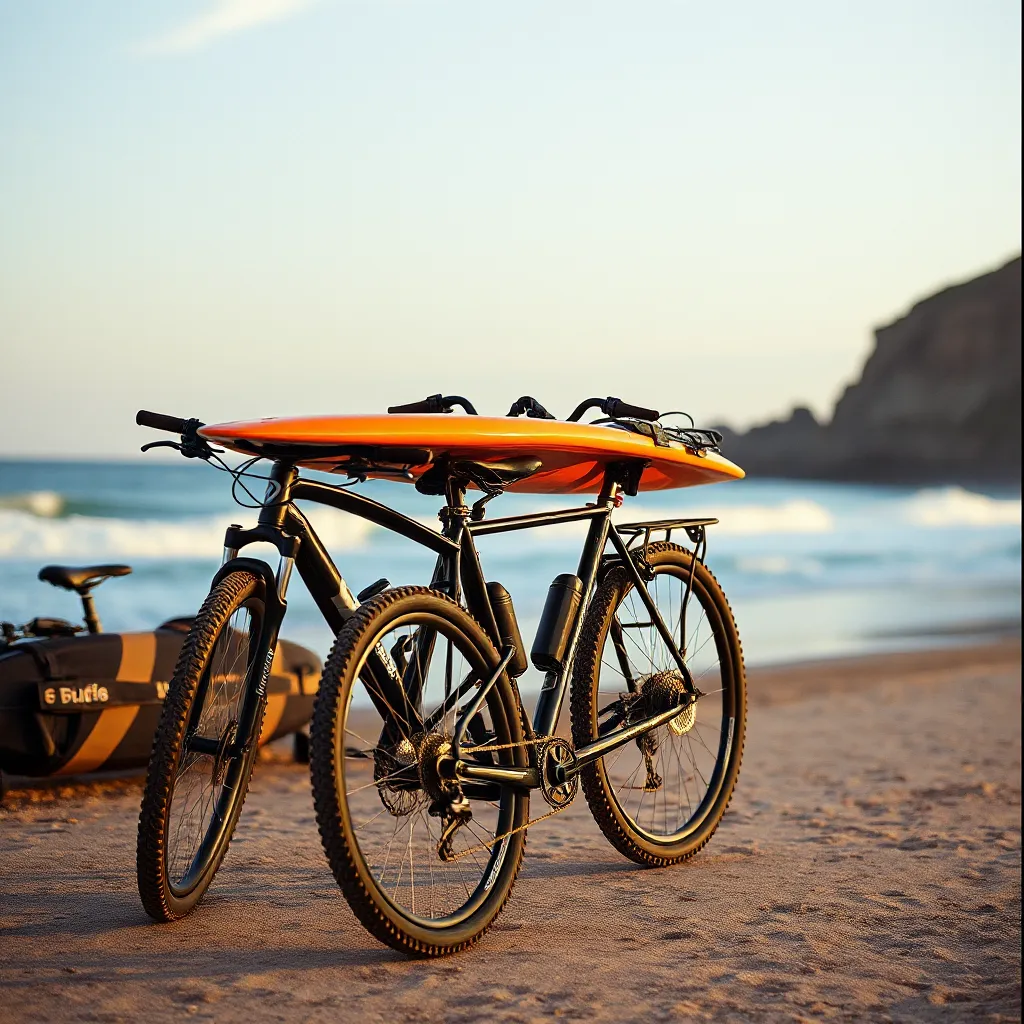 Cycling and Surfboarding: Exploring Bicycle Surfboard Trailers