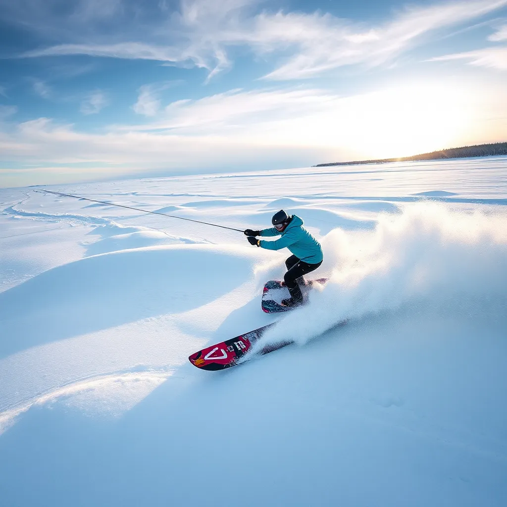 Exploring Snow Kiteboarding: Thrills on Ice and Snow