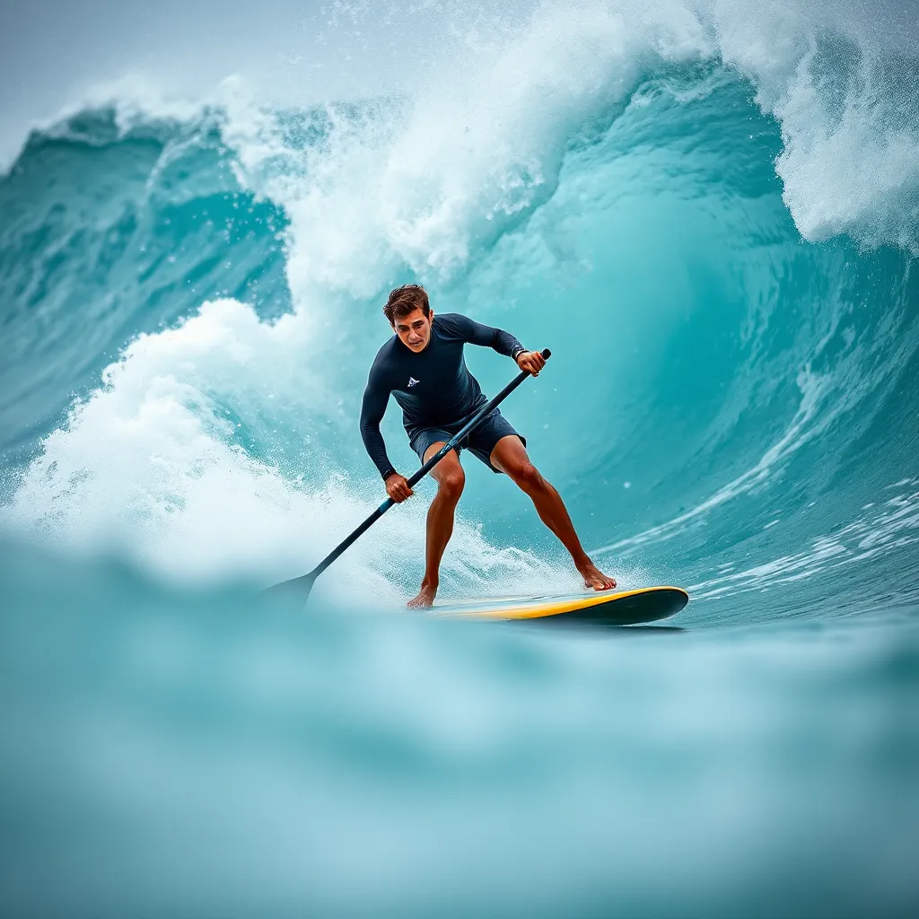 Understanding Stand-Up Paddle Wave Riding Techniques