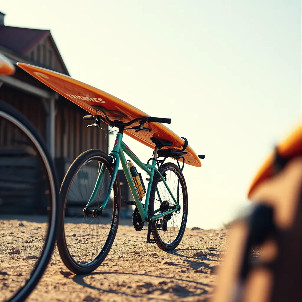 Biking and Surfing: Exploring Bike Surf Racks