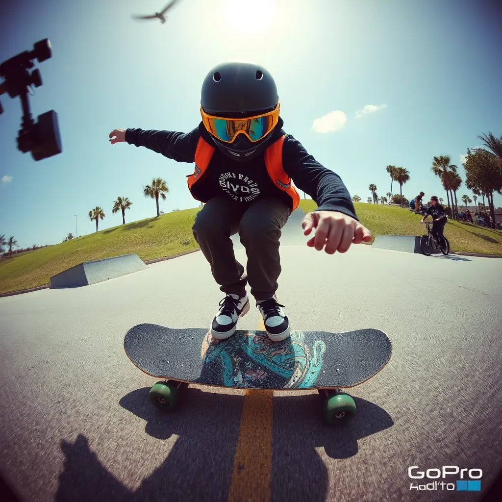 How GoPro Cameras Transform Skateboarding