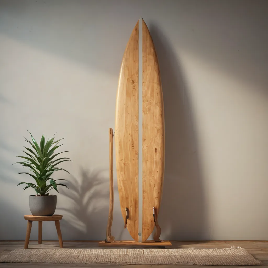 Wooden Surfboard Racks: Style and Functionality