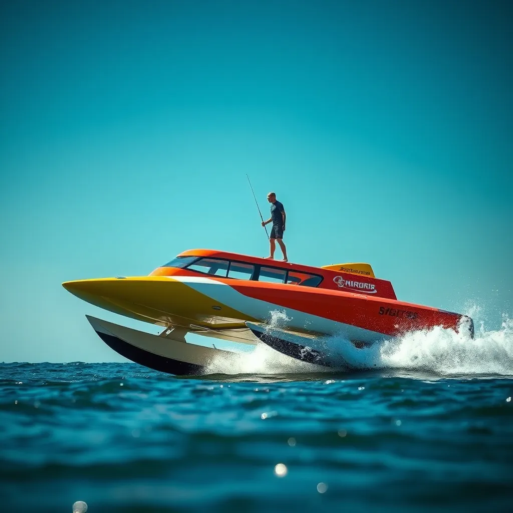 Self-Powered Hydrofoil: Transforming Watercraft Design