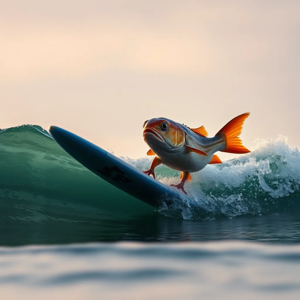 Surfing Fish: Dynamics of Aquatic Life and Culture