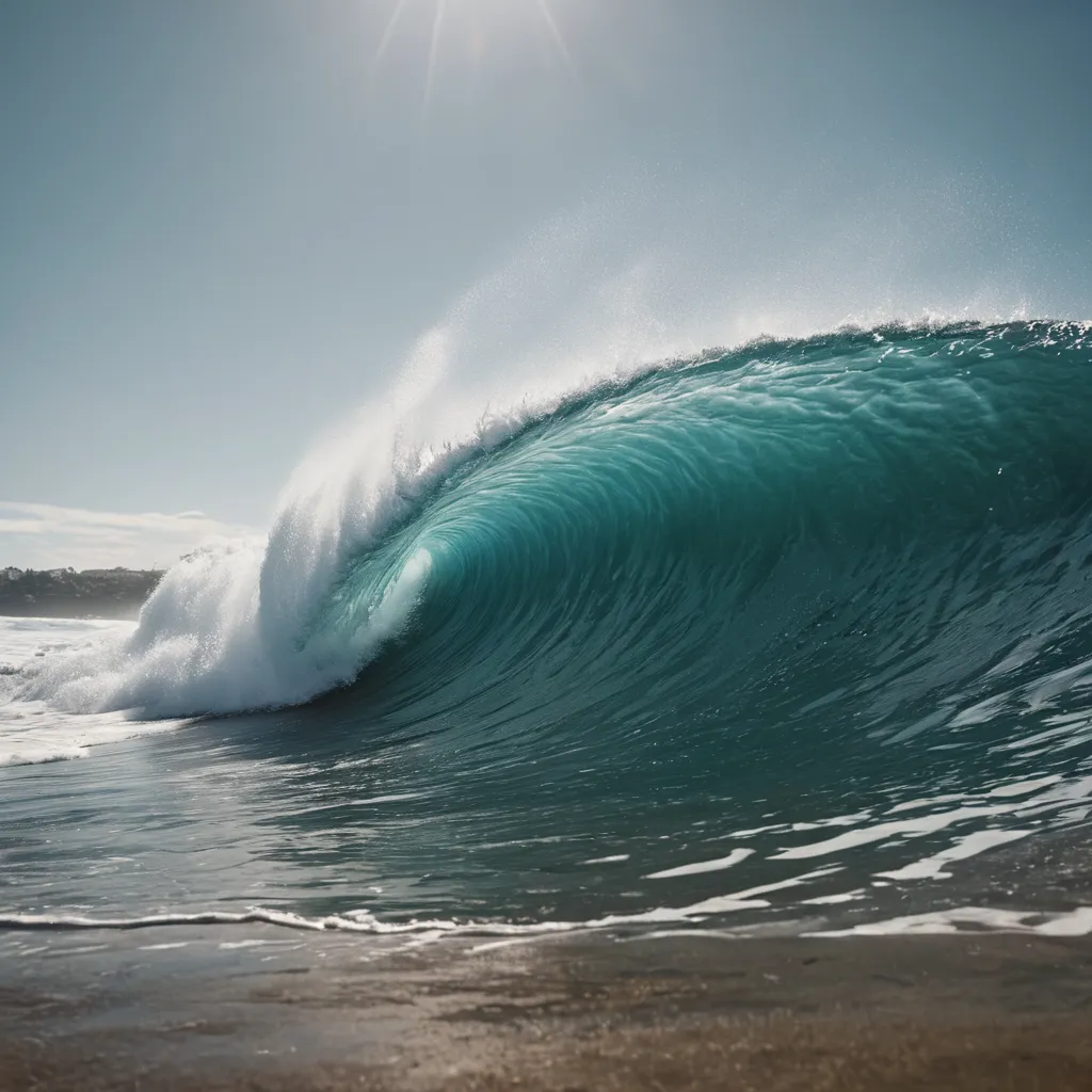 The Auditory Wonders of Surf: Waves and Rain